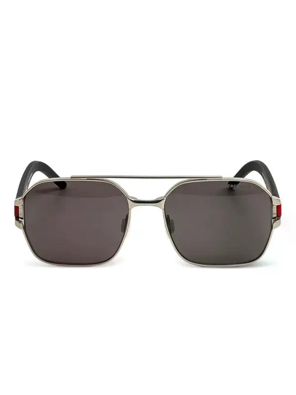 Tag Heuer Square-frame Sunglasses - Silver