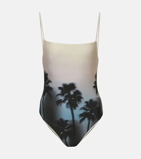 Simkhai Elenora Printed One Piece Swimsuit - Multicoloured
