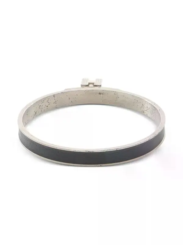 Hermès Leather Kelly Padlock Bangle