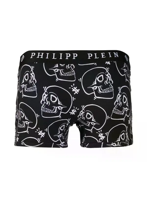Philipp Plein Outline Skull-print Boxers