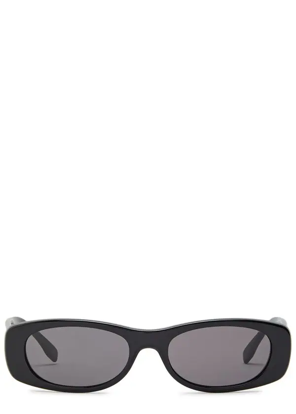 Fendi Narrow Rectangle Frame Sunglasses