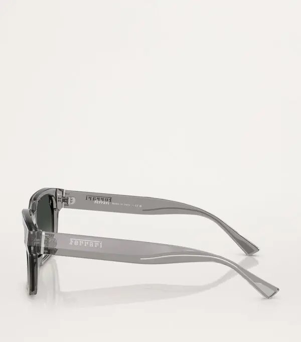 FERRARI Acetate Square Sunglasses - Grey