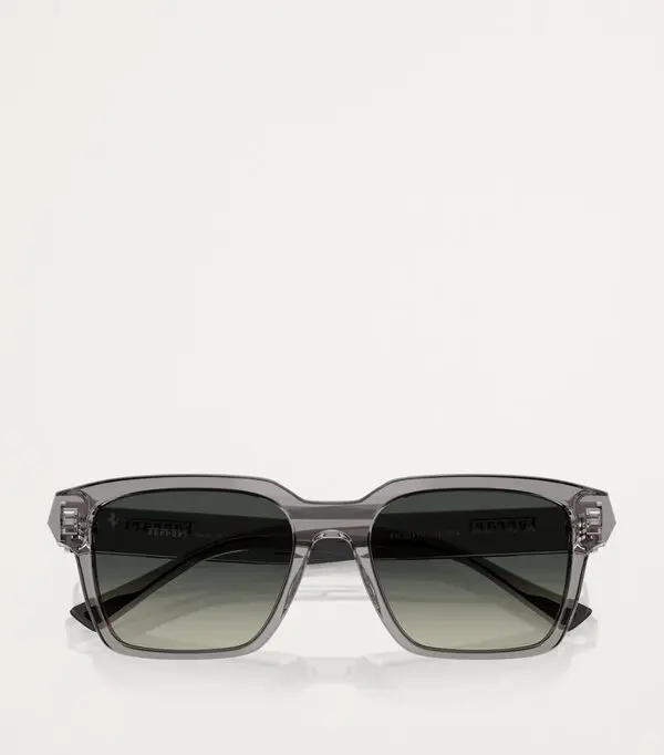FERRARI Acetate Square Sunglasses - Grey