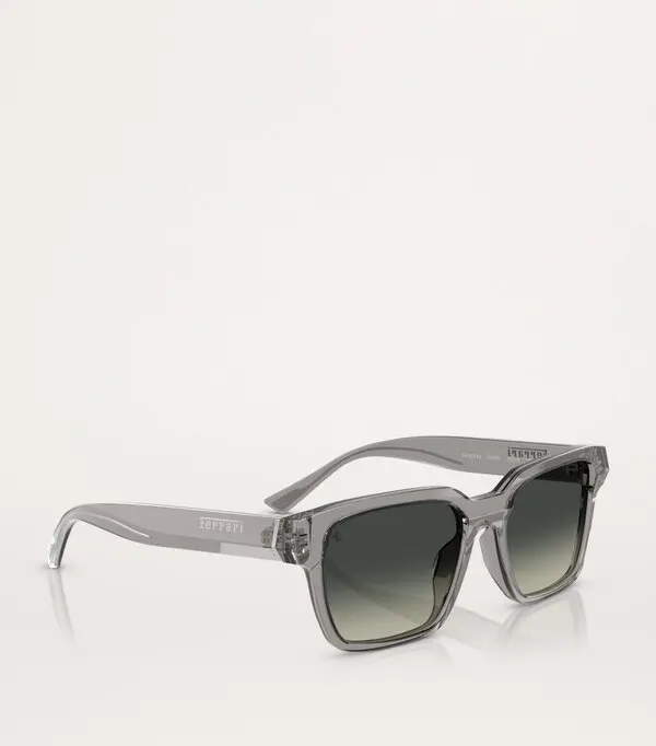 FERRARI Acetate Square Sunglasses - Grey