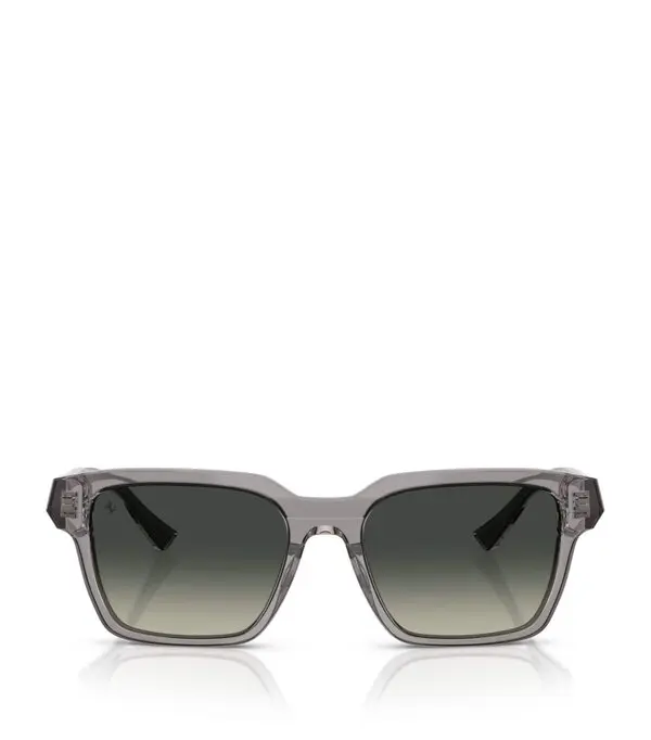 FERRARI Acetate Square Sunglasses - Grey