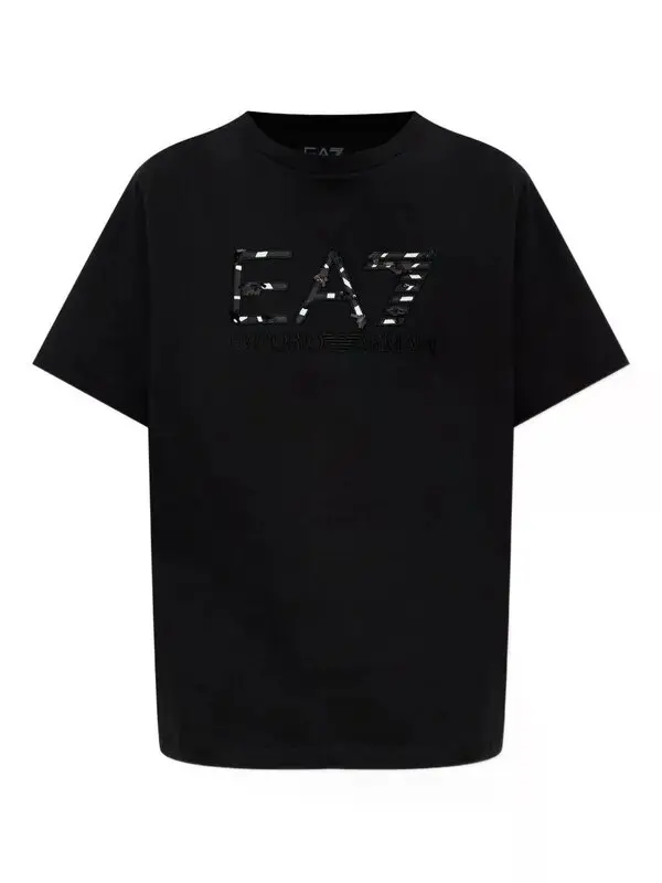 EA7 Logo Graphic T-shirt - Black