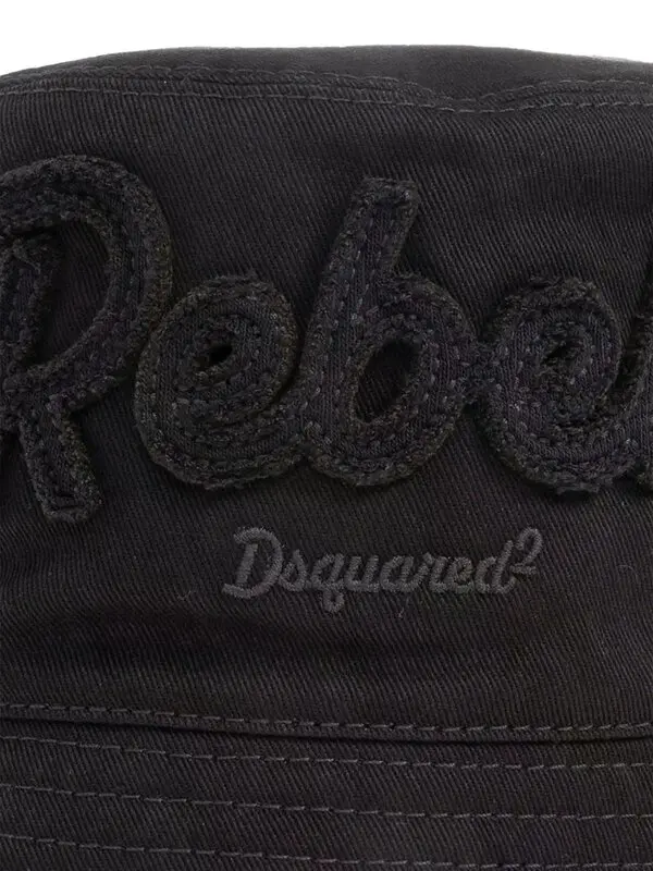 Dsquared2 Rebels-appliqué Bucket Hat