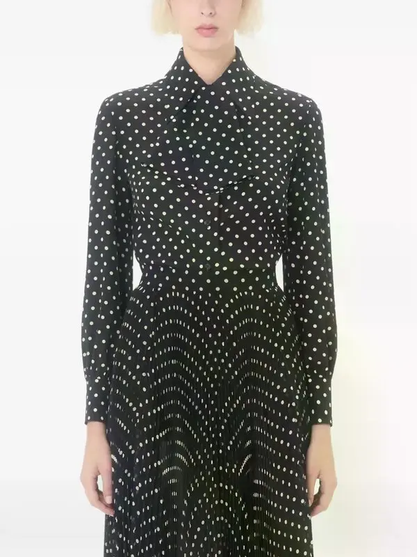 Valentino Garavani Polka Dot Silk Shirt
