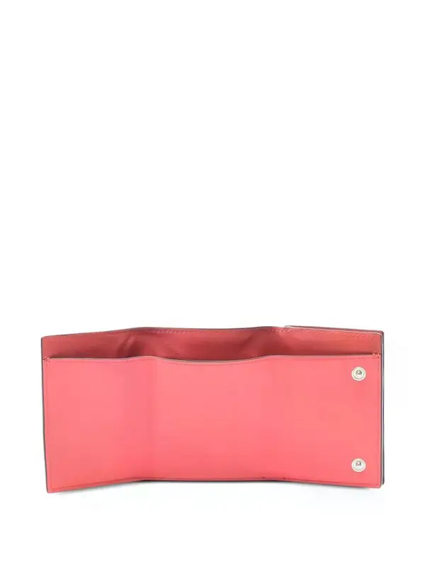 Loewe 2010s Trifold Leather Wallet