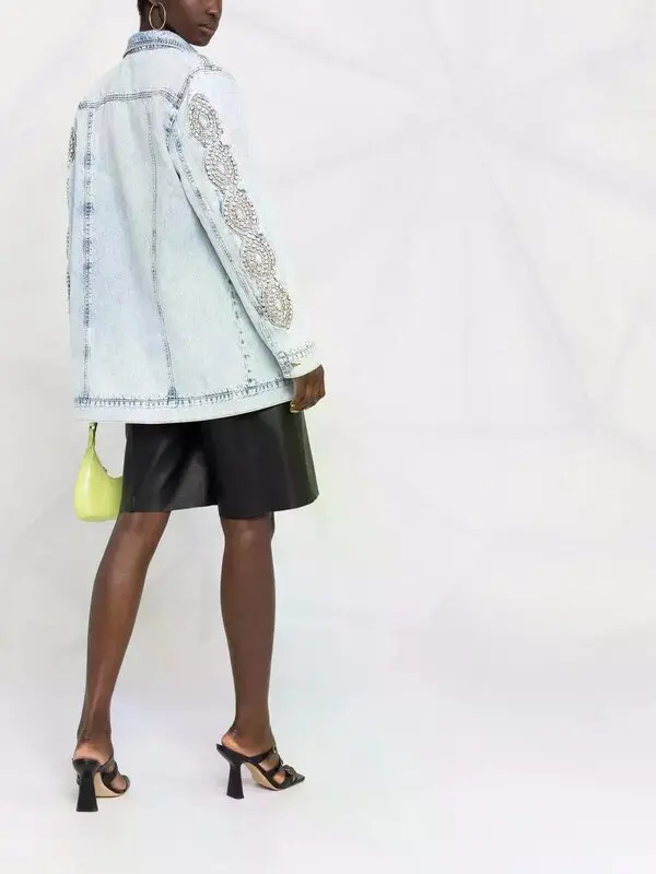 Philipp Plein Embellished Denim Jacket
