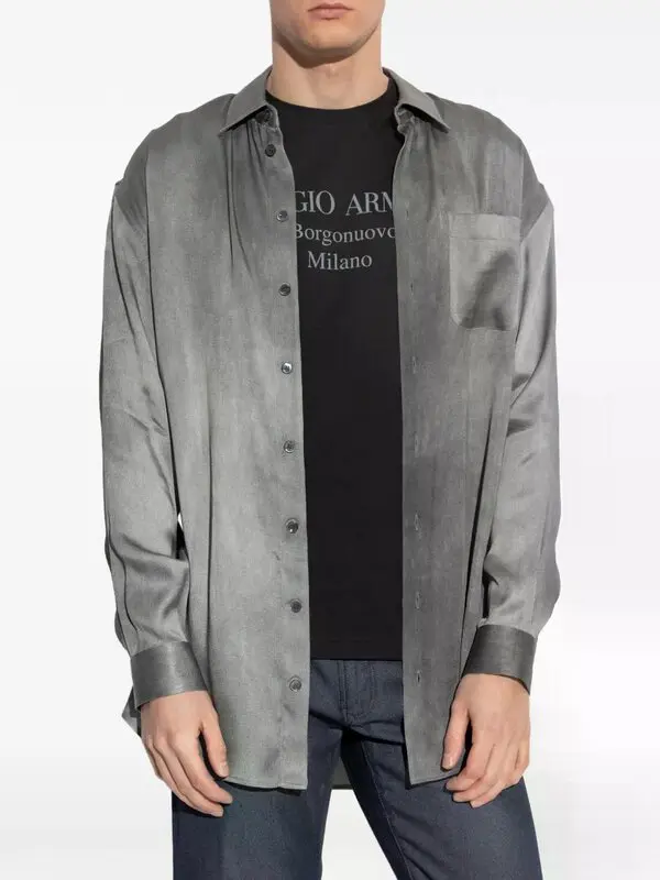 Giorgio Armani Chest-pocket Buttoned Shirt