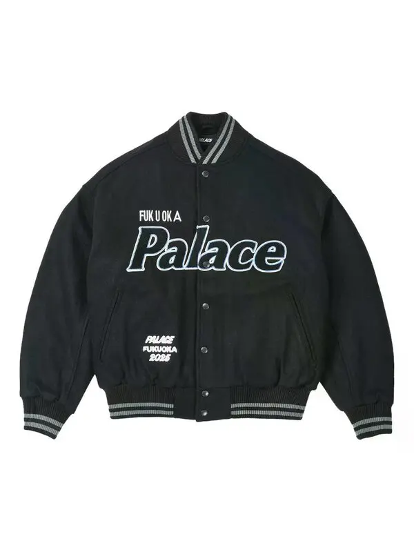 PALACE Logo-patch Bomber Jacket