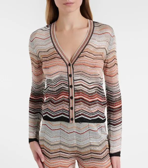 Missoni Zigzag Knit Cardigan