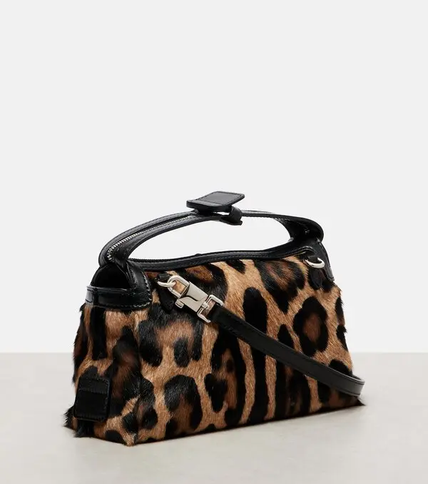 Dolce & Gabbana Vittoria Leopard-print Calf Hair Tote Bag