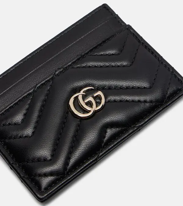 Gucci Gg Leather Card Holder
