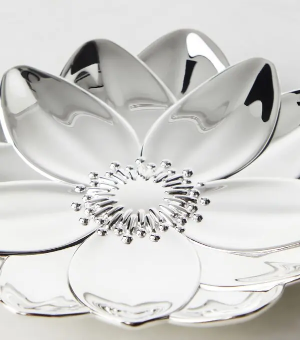 Christofle L'herbier Lotus -plated Bowl