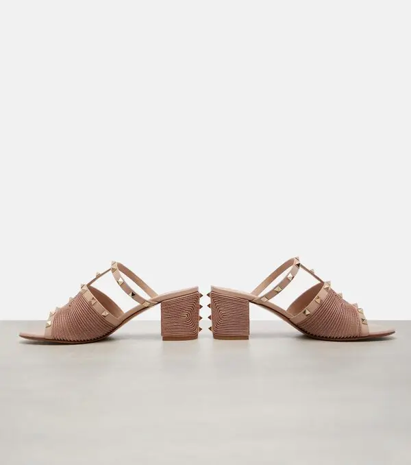 Valentino Garavani Rockstud 60 Leather Mules