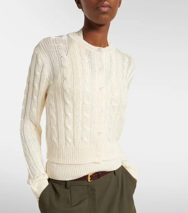 Ralph Lauren Silk Cardigan