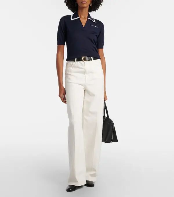 Ralph Lauren Cashmere Polo Sweater