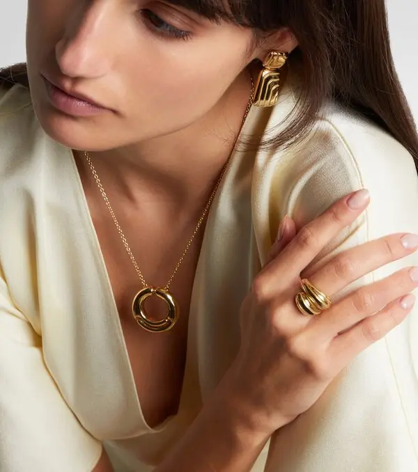PAMELA ZAMORE 18kt Yellow Hug Ring