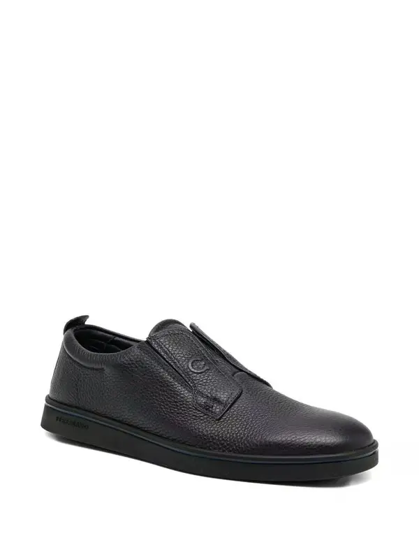 FERRAGAMO Engraved Logo Slip-on Sneakers
