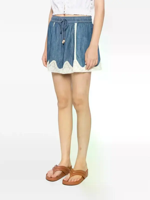 Zimmermann Awaken Shorts - Blue