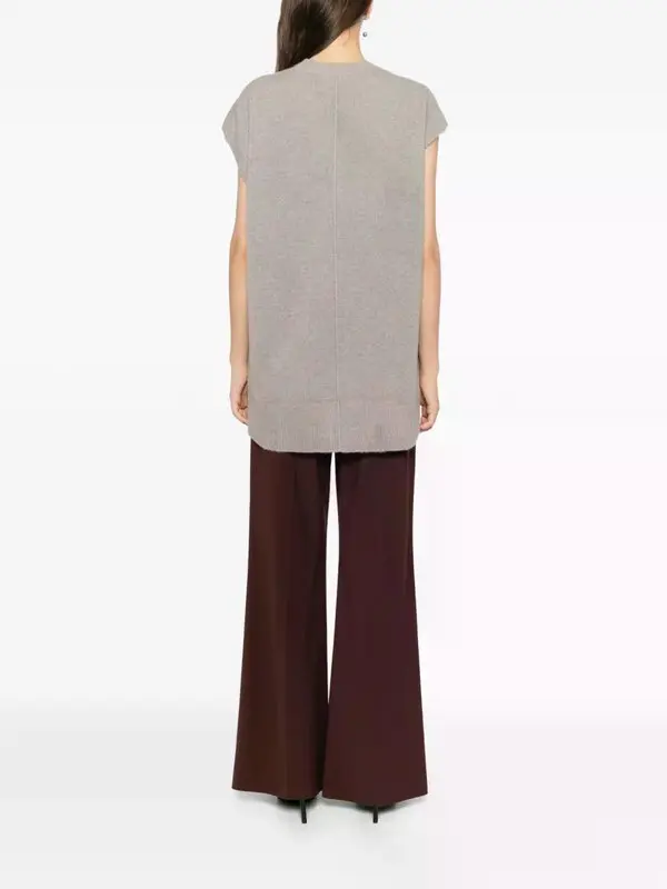 Helmut Lang Asymmetric Hem Brushed Vest