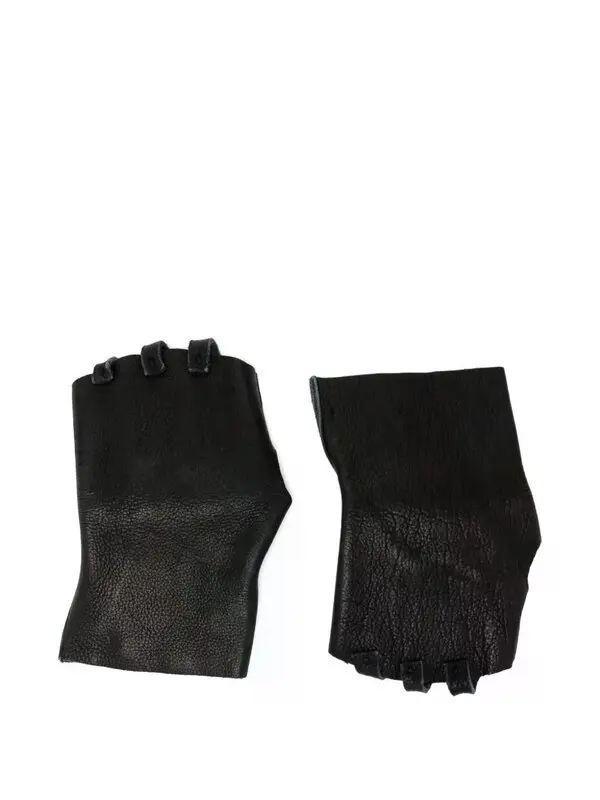 MA+ Short Fingerless Gloves - Black
