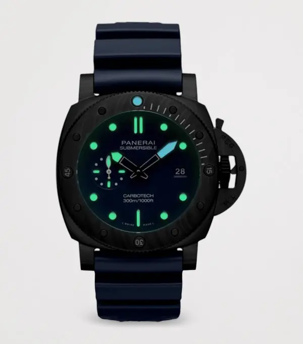 Panerai Carbotech Submersible Quarantaquattro Automatic Diver Watch