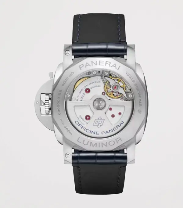 Panerai Stainless Steel Luminor Bitempo Watch - Blue