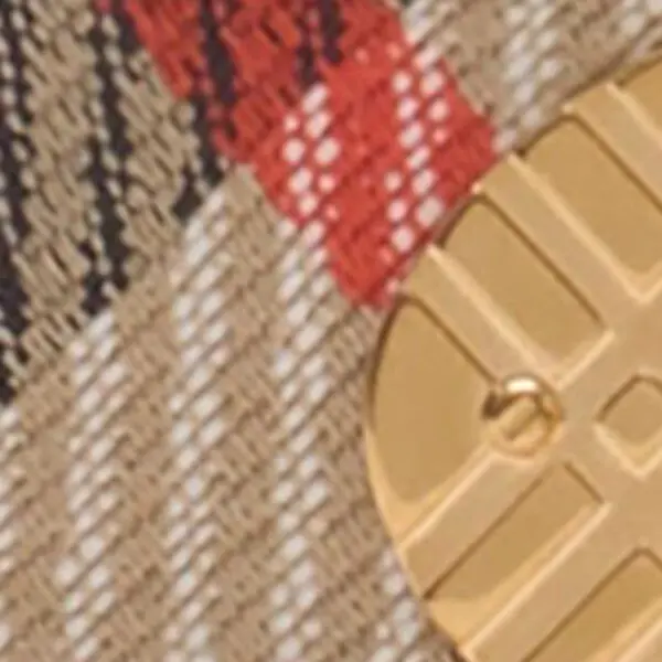Burberry Check Cotswold Belt - Beige