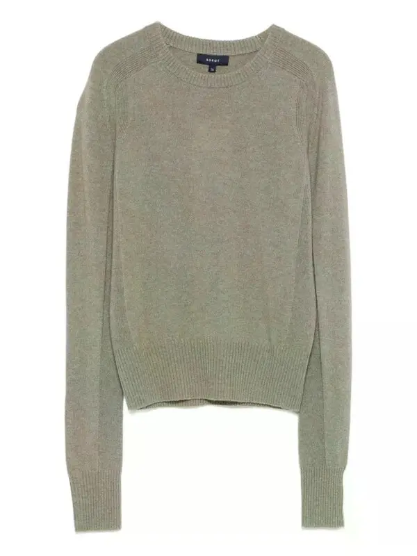 Soeur Galway Ribbed Sweater - Neutrals