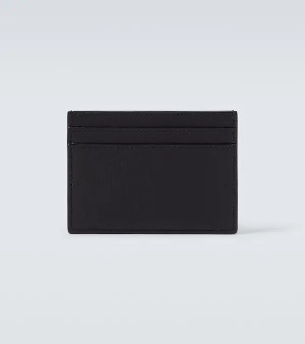 Saint Laurent Cassandre Leather Card Holder