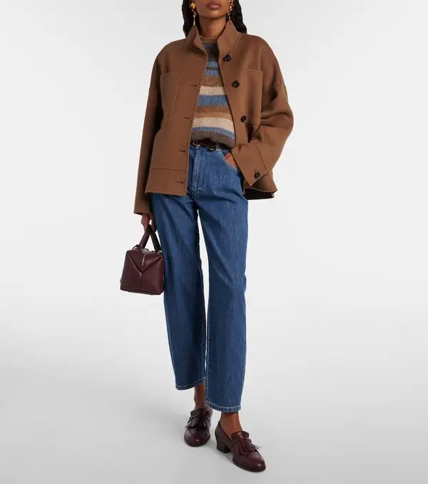 Max Mara Masia Barrel-leg Jeans - Blue