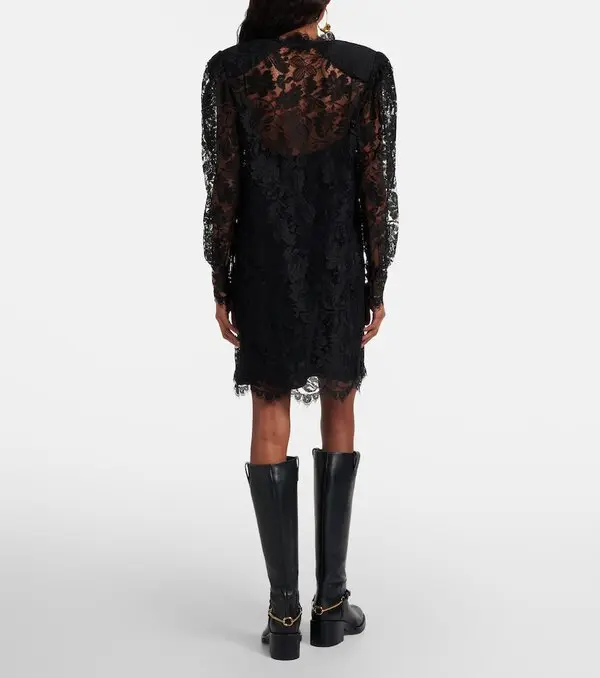 Chloé Floral Lace Minidress