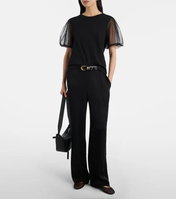 Velvet By Graham & Spencer Justine Cotton Top