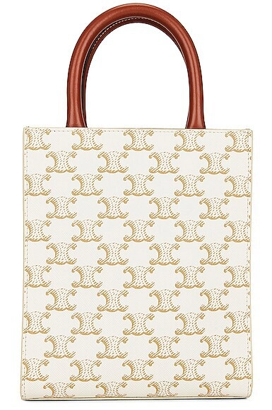 Celine Mini Vertical Cabas Tote Bag - Brown