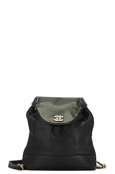 Chanel Caviar Vintage Triple Cc Backpack