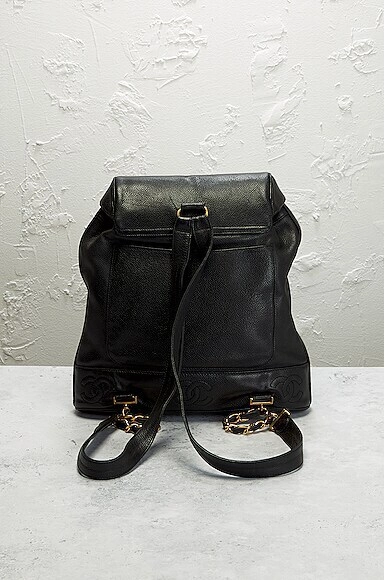 Chanel Caviar Vintage Triple Cc Backpack