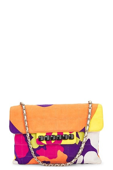 Chanel Quilted Chocolate Bar Shoulder Bag