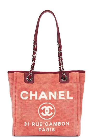Chanel Deauville Pm Tote Bag