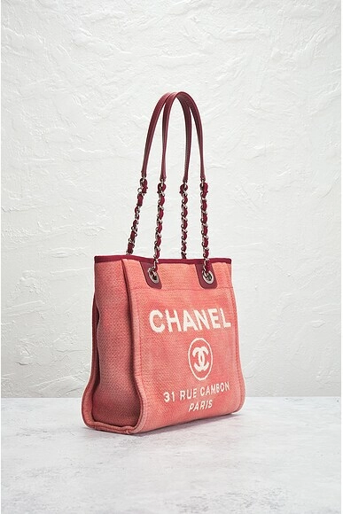 Chanel Deauville Pm Tote Bag