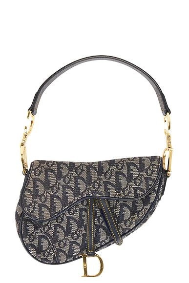 Dior Vintage Diorissimo Saddle Bag