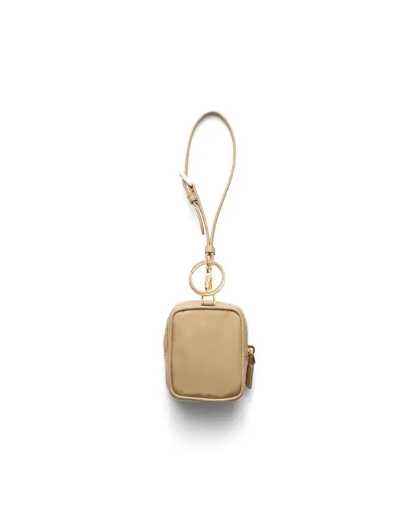 Prada Re-edition 1978 Re-nylon Mini-pouch With Keychain