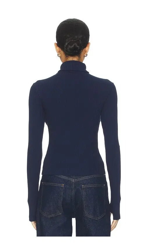 Show Me Your Mumu Ribbed Turtleneck Top