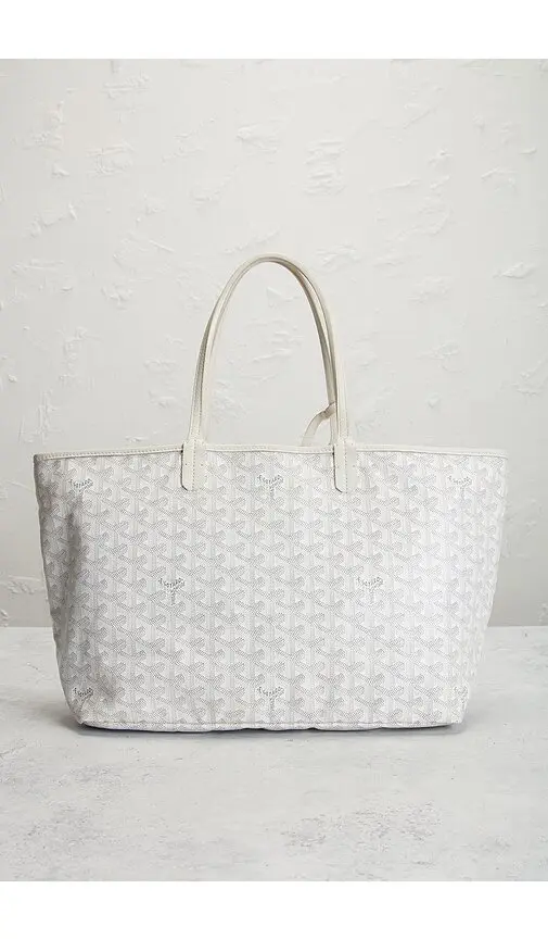 FWRD RENEW Goyard Saint Louis Pm Tote Bag - White