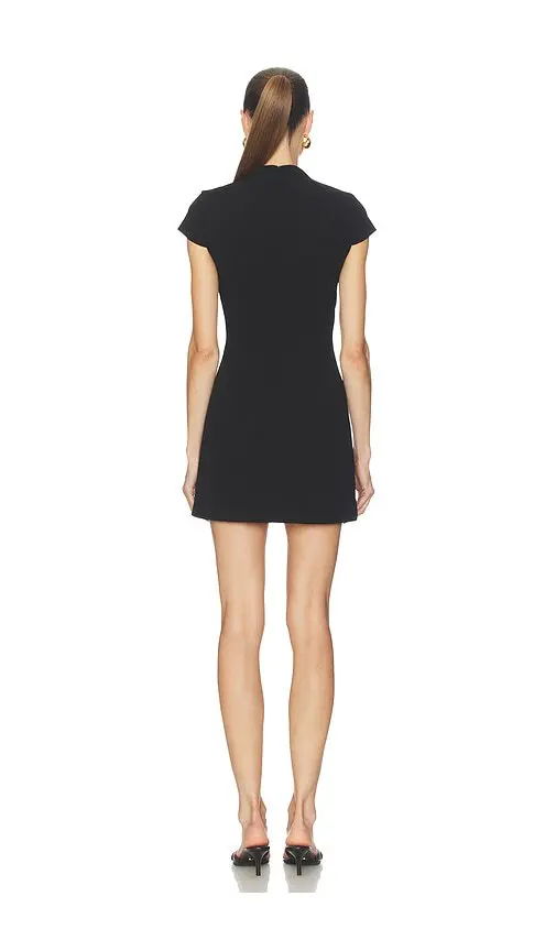 RUNAWAY THE LABEL Fitted Mini Dress With Keyhole Detail
