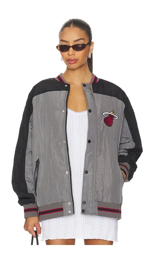 Terez X Revolve Double Yoke Bomber Jacket - Black
