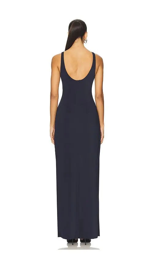 CEREN OCAK Sleeveless Jersey Maxi Dress