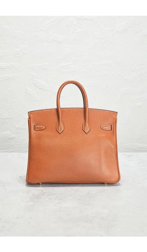 FWRD RENEW Hermes Vintage Epsom Birkin 25 Handbag - Brown